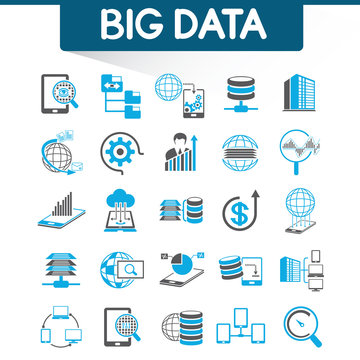 Big Data Analytics Icon