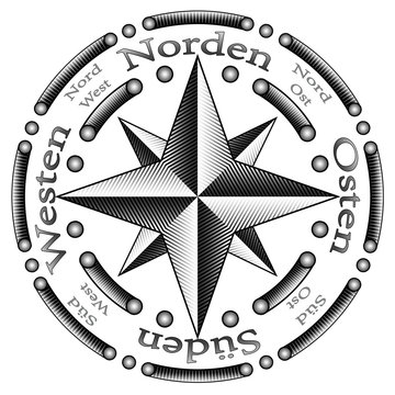 Kompassrose Billeder – Gennemse 408 stockfotos, vektorer og videoer ...