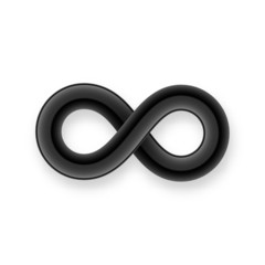 Infinity Symbol Black And White photos, royalty-free images, graphics ...