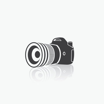 Camera Lens Clip Art Black And White