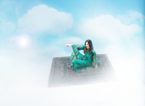 Magic Carpet Woman Images – Browse 872 Stock Photos, Vectors, and Video ...