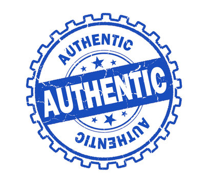 Authentic Stamp Vector