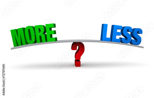 "Deciding Between More Or Less" Stock photo and royalty-free images on ...