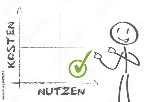 "Kosten-Nutzen-Diagramm" Stockfotos und lizenzfreie Vektoren auf ...