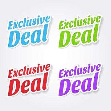 "Exclusive Deal" Images – Browse 49 Stock Photos, Vectors, and Video ...