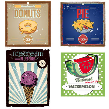 Retro Pie Poster Images – Browse 3,287 Stock Photos, Vectors, and Video ...