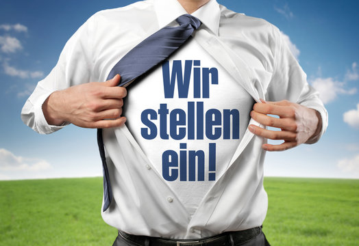 "Wir Stellen Ein" Images – Browse 257 Stock Photos, Vectors, and Video | Adobe Stock