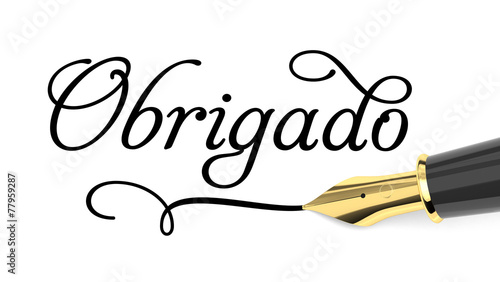 "Obrigado card" Stock photo and royalty-free images on Fotolia.com ...