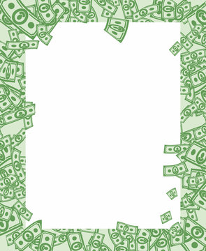 Dollar Border Clip Art