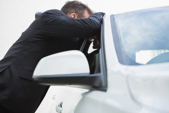 Man Crying In Car Images – Browse 1,213 Stock Photos, Vectors, and ...