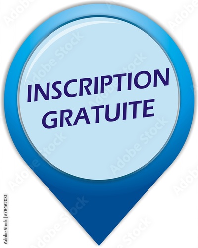 "bouton inscription gratuite" fichier vectoriel libre de droits sur la ...