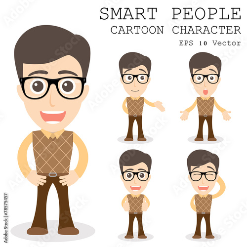 Smart Cartoon People