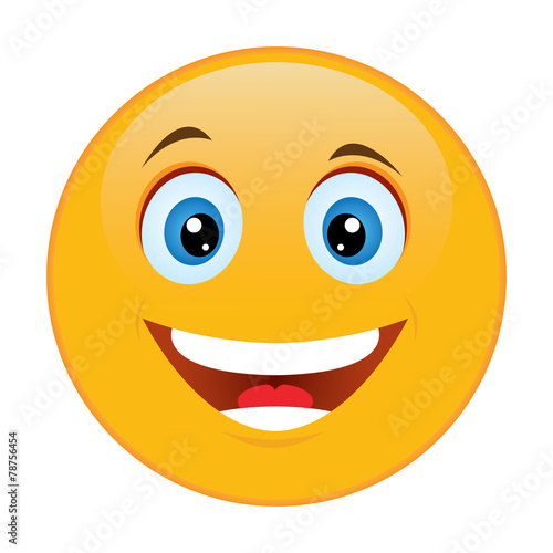 "Smiley emotion of joy" fichier vectoriel libre de droits sur la banque ...