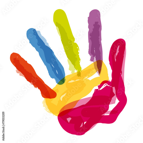 "main-Couleurs" fichier vectoriel libre de droits sur la banque d ...