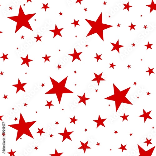 "Red stars on a white background illustration" Stock image and royalty ...
