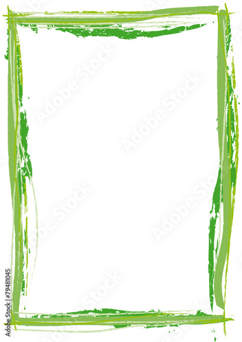 "grüner Rahmen Pinsel Strich" Stockfotos und lizenzfreie Vektoren auf ...