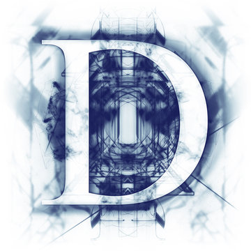 D Name Letter Wallpaper