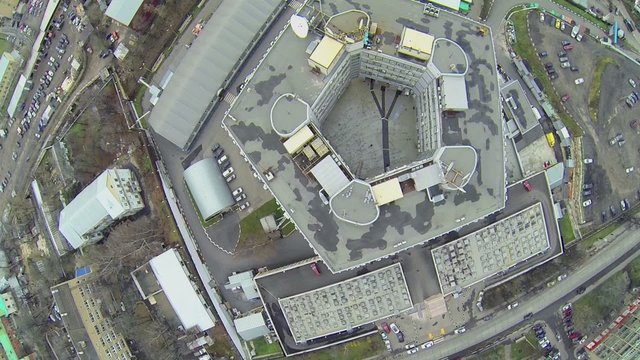 The Pentagon Building Top View