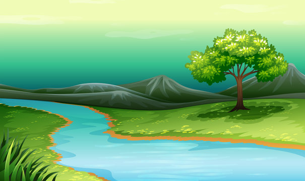 1,578 BEST Cartoon River Bank IMAGES, STOCK PHOTOS & VECTORS | Adobe Stock