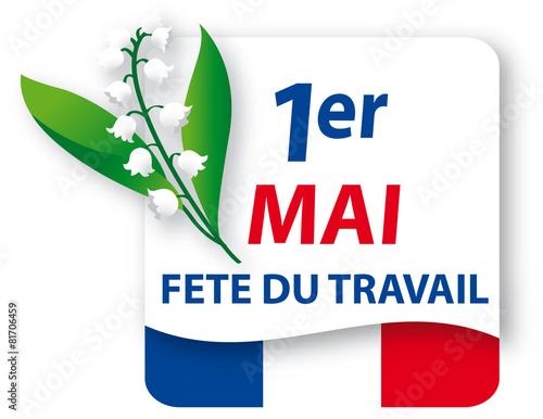 "1ER MAI - FETE DU TRAVAIL" fichier vectoriel libre de droits sur la ...