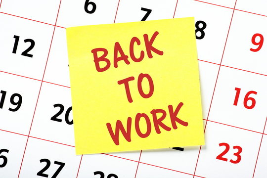 "Back To Work" Images – Browse 2,664 Stock Photos, Vectors, and Video ...