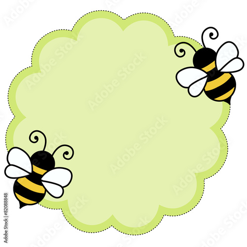 "Bee frame" Stock image and royalty-free vector files on Fotolia.com ...