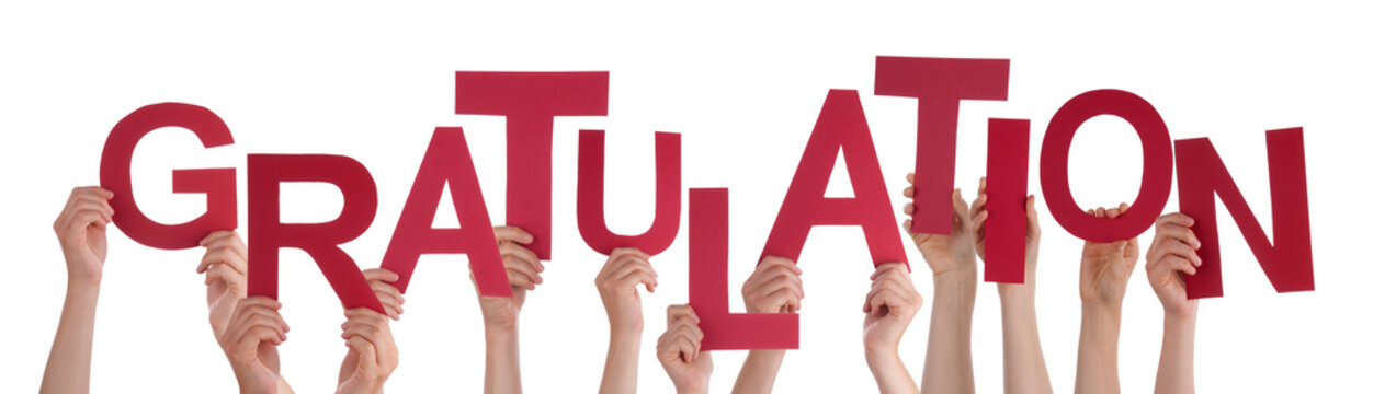 Gratulation-Bilder: Stock-Fotos & -Videos. | Adobe Stock