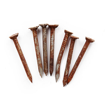 Rusted Iron Nail