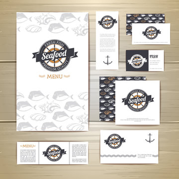 Seafood Business Card Images – Browse 5,076 Stock Photos, Vectors, and ...