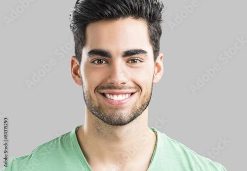 "Handsome man smiling" Stock photo and royalty-free images on Fotolia ...