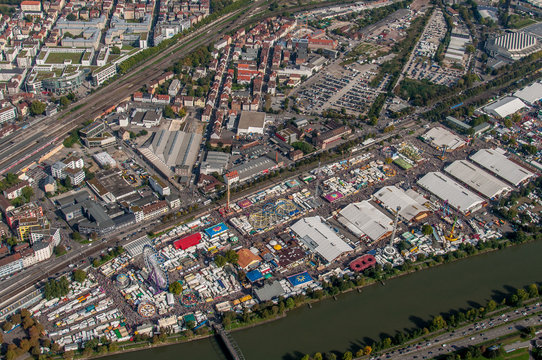 Cannstatter Wasen Map