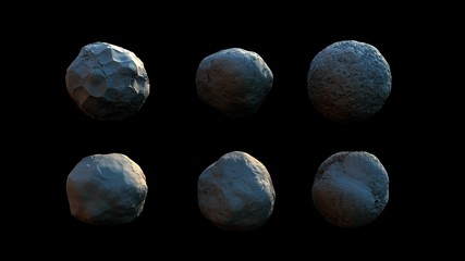 Asteroid Texture Seamless