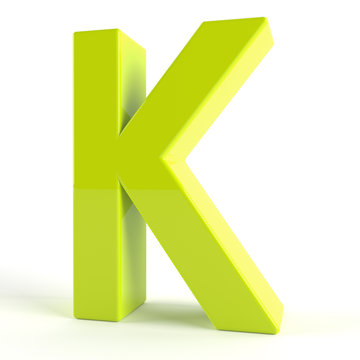 Green Letter K