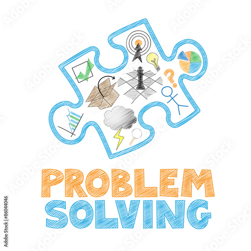 "PROBLEM-SOLVING Vector Web Icons" Stock image and royalty-free vector ...