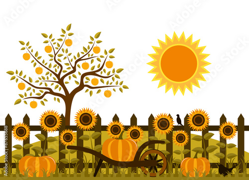 "autumn garden" Stock image and royalty-free vector files on Fotolia ...