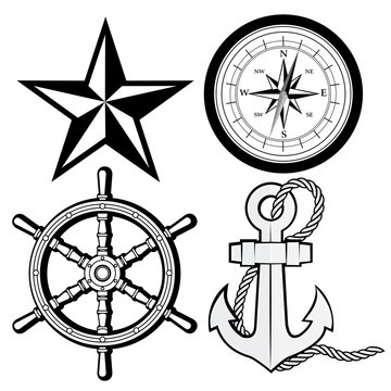 Nautical Star Vector