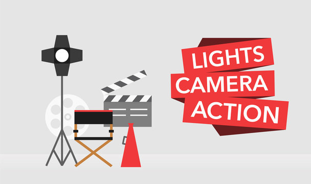 Lights Camera Action Animation