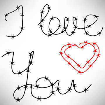 Barb Wire Letters Images – Browse 1,312 Stock Photos, Vectors, and ...