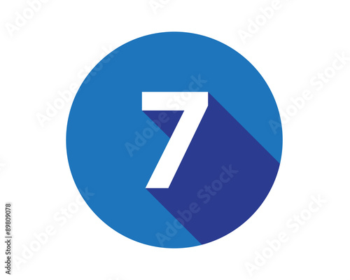 "7 calendar number" Stock image and royalty-free vector files on ...