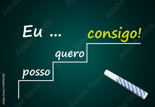 "Eu posso, quero, consigo! (motivação, êxito, vontade)" Imagens e fotos ...