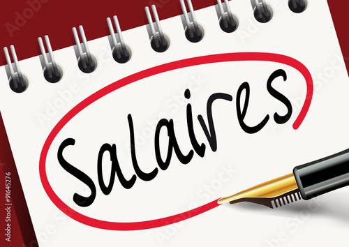 "BLOC Salaires" fichier vectoriel libre de droits sur la banque d ...