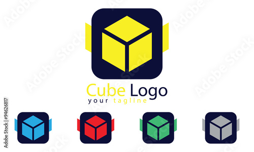 Colorful Cube Logo