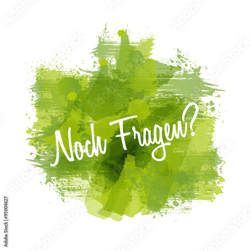 "Noch Fragen? | Abstract Watercolour Painting" Stockfotos und ...