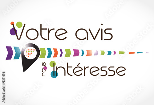 Votre Avis Nous Intéresse Picto Sondage Fichier Vectoriel Libre