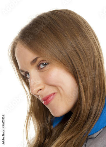 "Lady with Coy Smile" Stock photo and royalty-free images on Fotolia ...