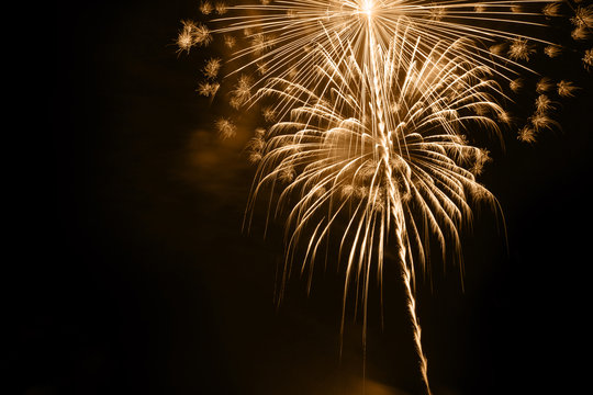 Golden Fireworks