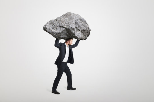 Man Carrying Heavy Rock Images – Browse 1,318 Stock Photos, Vectors ...