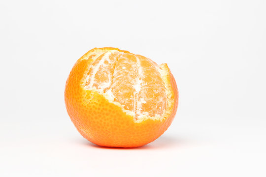 Partially Peeled Orange