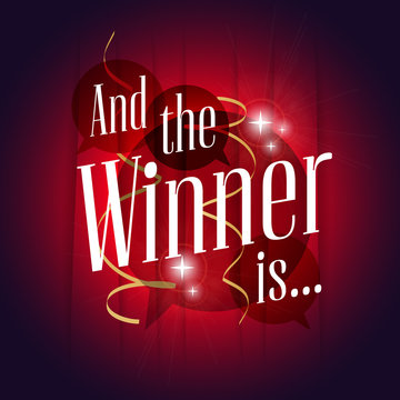 451 BEST "The Winner Is" IMAGES, STOCK PHOTOS & VECTORS | Adobe Stock