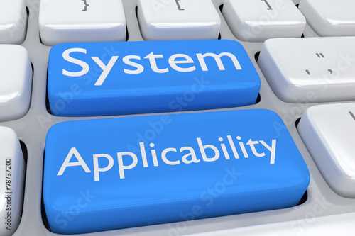 "System Applicability concept" Stock photo and royalty-free images on ...